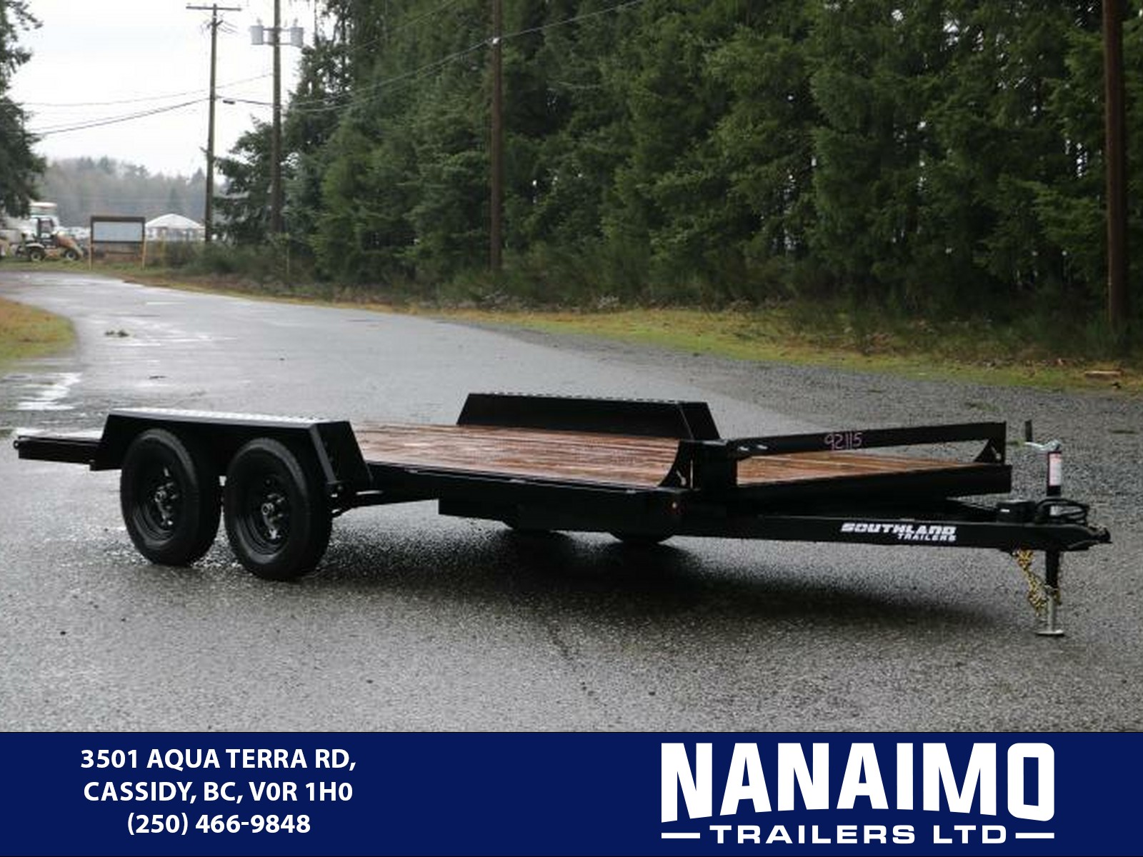 2026 Southland 7X16 7,700LB GVW Flatbed Trailer - Nanaimo Trailers ...