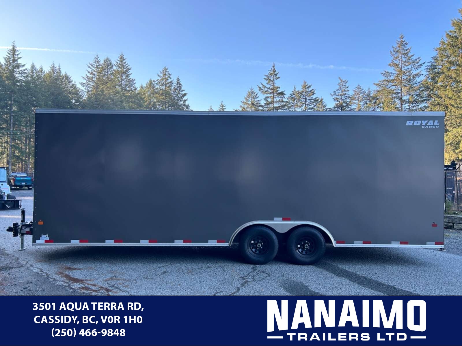 2025 Royal Cargo 8.5X24+V 11,400LB GVW 86" TALL CAR HAULER - Nanaimo ...