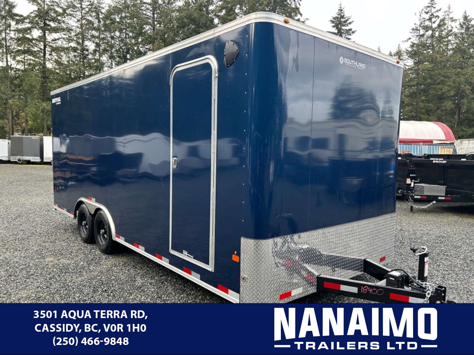 2026 Royal Cargo 8.5X20' 11,400LB GVW RAMP DOOR 86" INTERIOR - Nanaimo ...