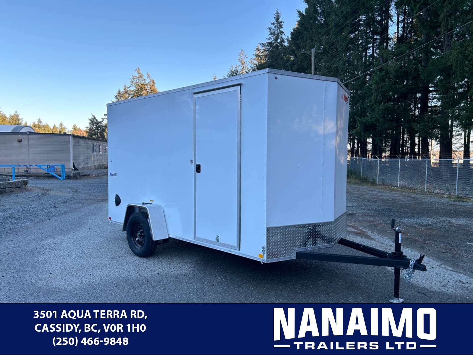 2025 Mirage 6X12+V 2990LB GVW RAMP DOOR XTRA HEIGHT - Nanaimo Trailers ...