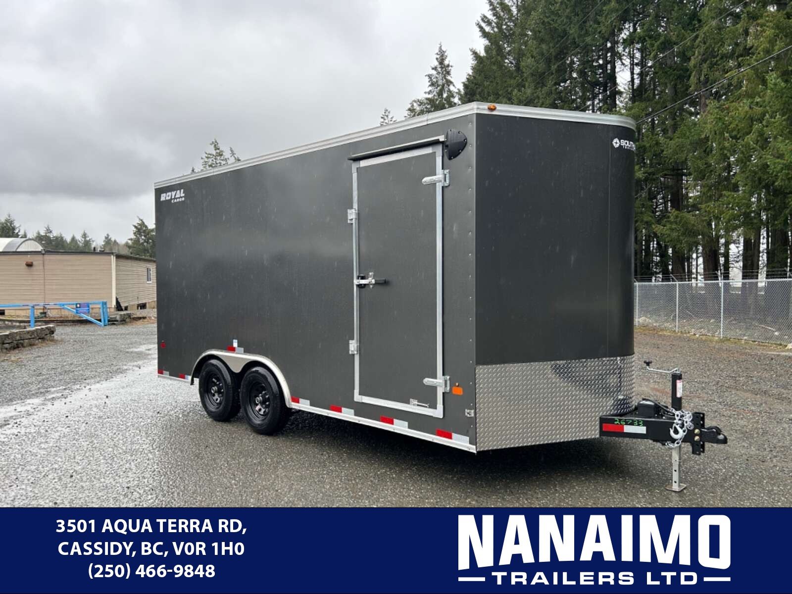 2026 Royal Cargo 8.5X16+V 11,400LB GVW - RAMP DOOR - 86" INTERIOR ...
