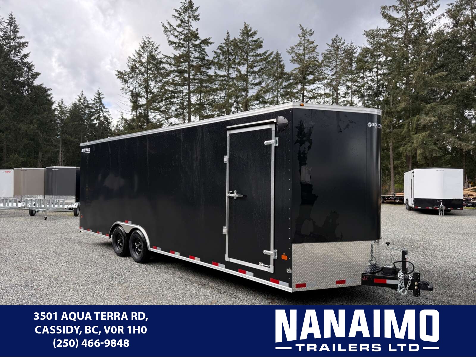 2026 Royal Cargo 8.5X24+V 11,400LB GVW 86" TALL CAR HAULER - Nanaimo ...