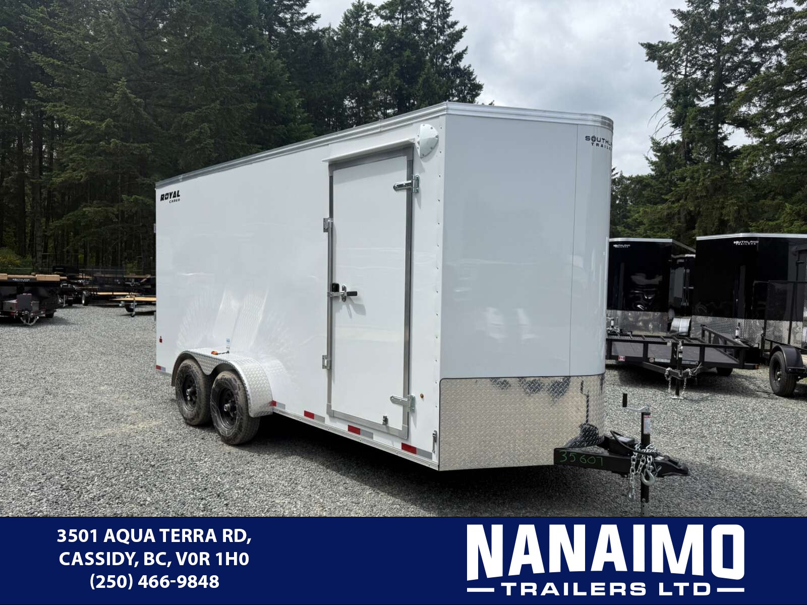 2026 Royal Cargo 7X16' + V - HD 11,400LB GVWR - Ramp Door - 86 ...